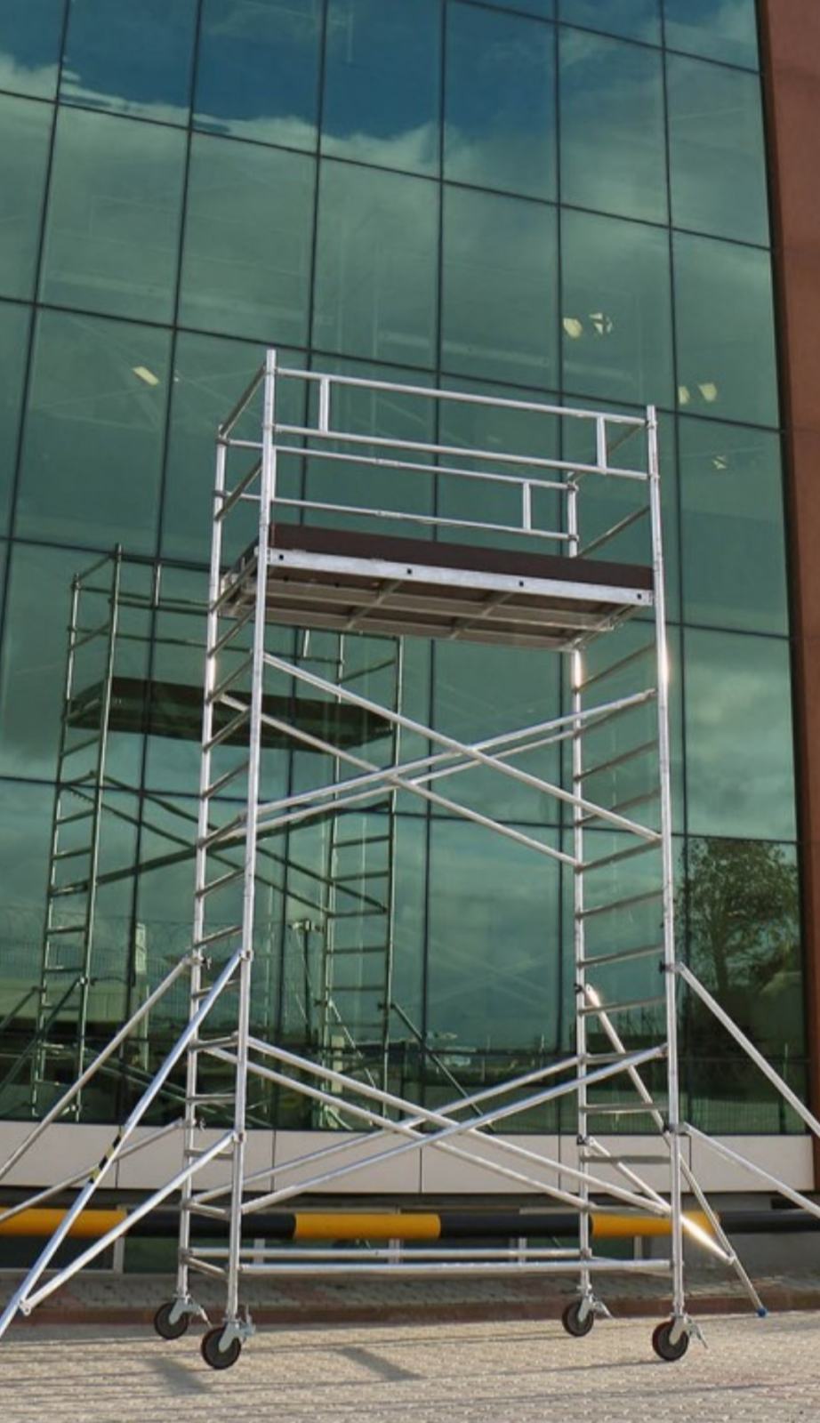 GRADBENI oder premični za profesionalno uporabo 5.8m do 7.2m delovne v