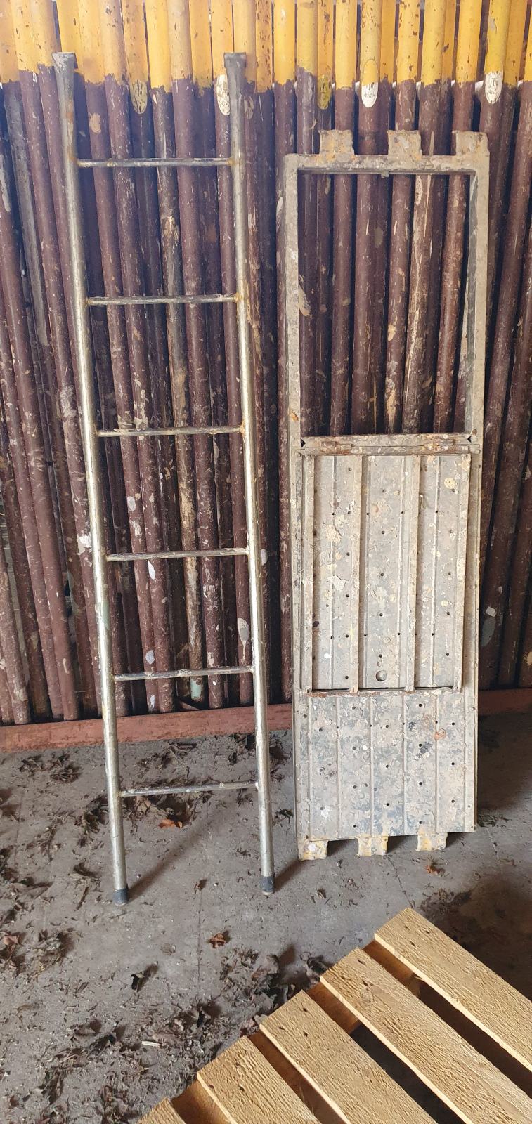 Podnice s prehodom + lestev