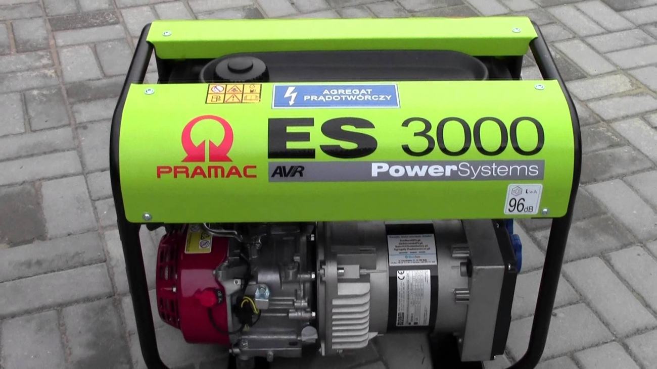 Agregat generator za elektriko pramac es3000