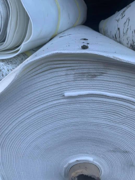 Gradbeni filc, geotekstil, tkanina 600g 5mm debelina