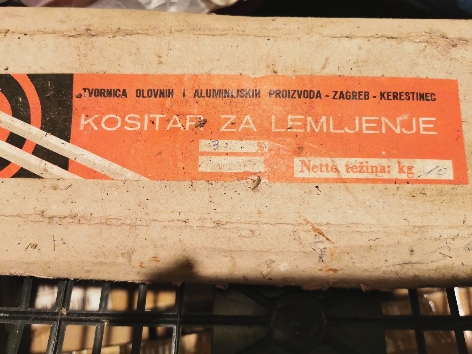 Kositer palice 35%