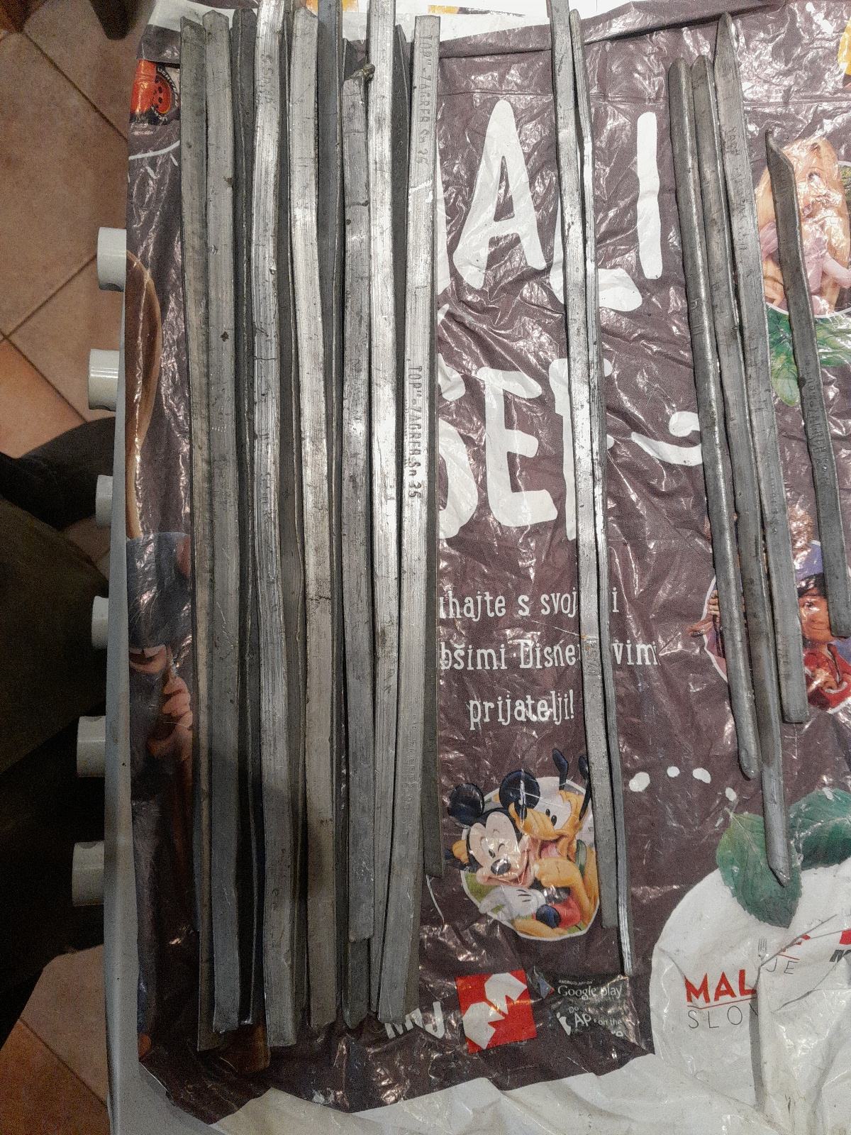 kositer palice, cink palice, Top Zagreb, 35%