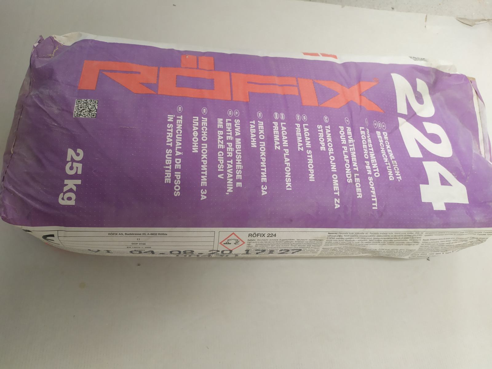 Rofix 224, stiropor 10cm in kotna mrežca pvc Rofix