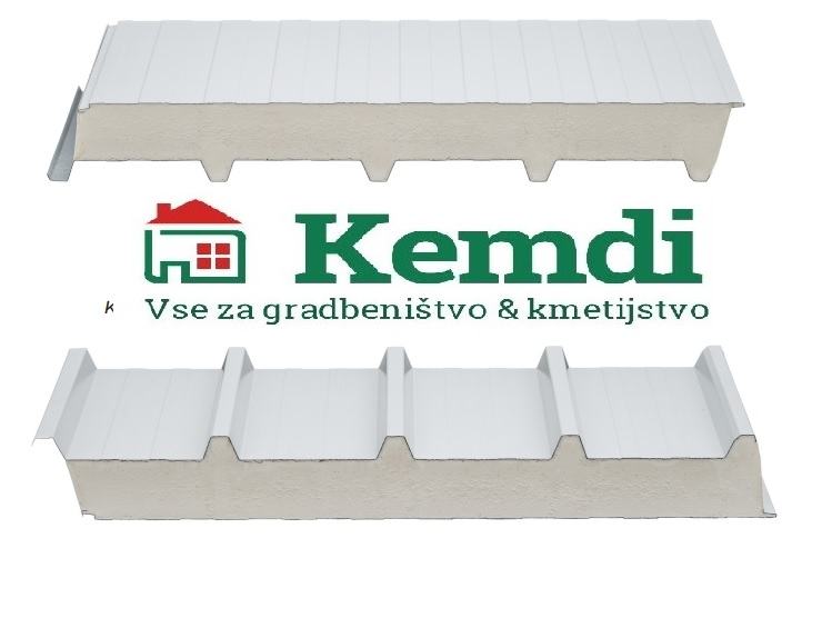 AKCIJA: STREŠNA KRITINA Z IZOLACIJO 3CM -OBOJESTRANSKA PLOČEVINA