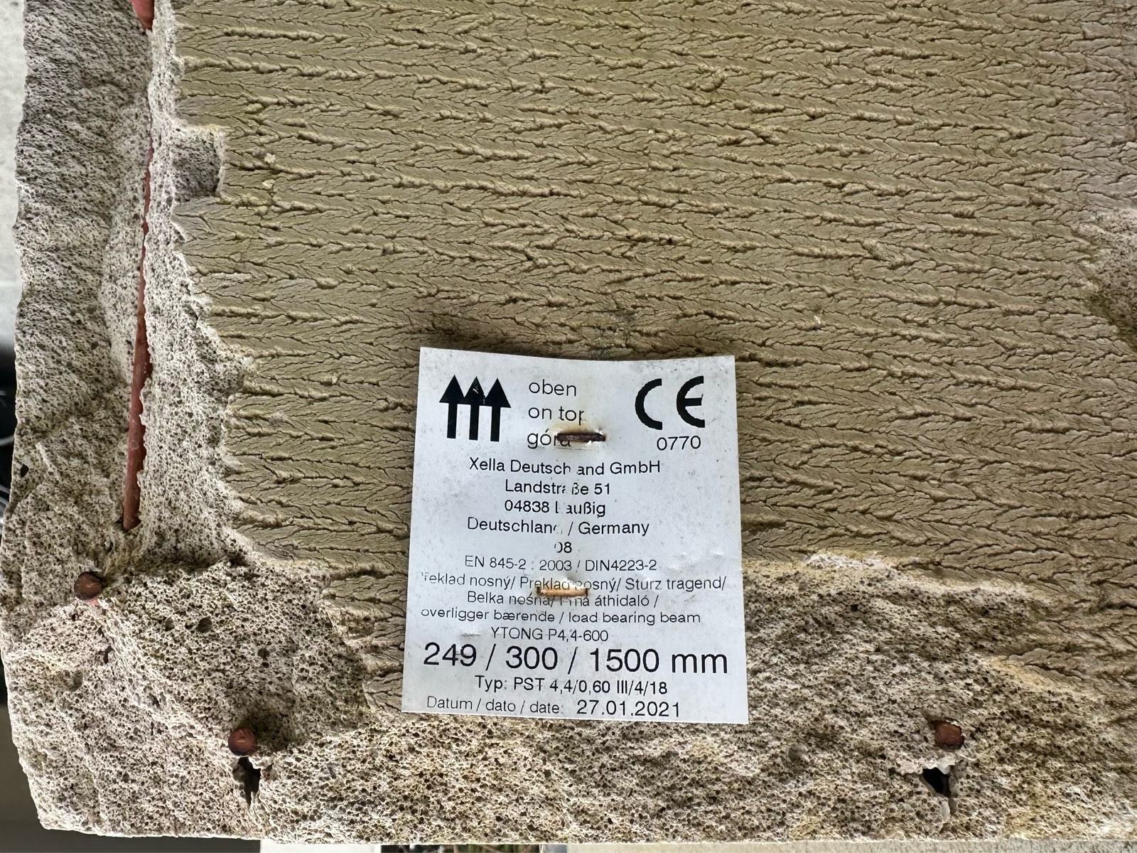 velike siporex preklade