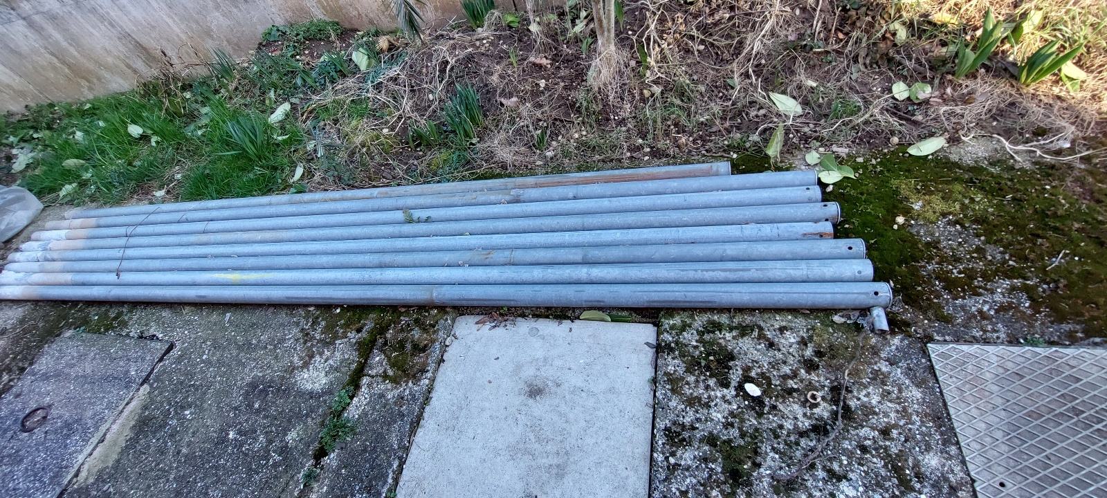 Železne pocinkane cevi fi 62mm
