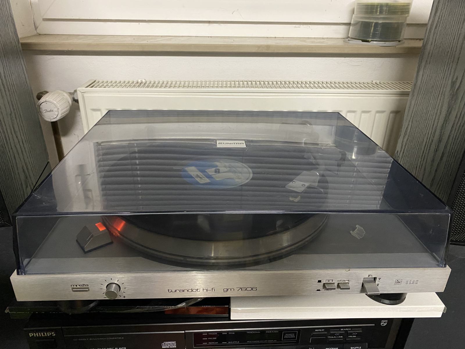 Gramofon RIZ Turandot hi-fi GM- 7606