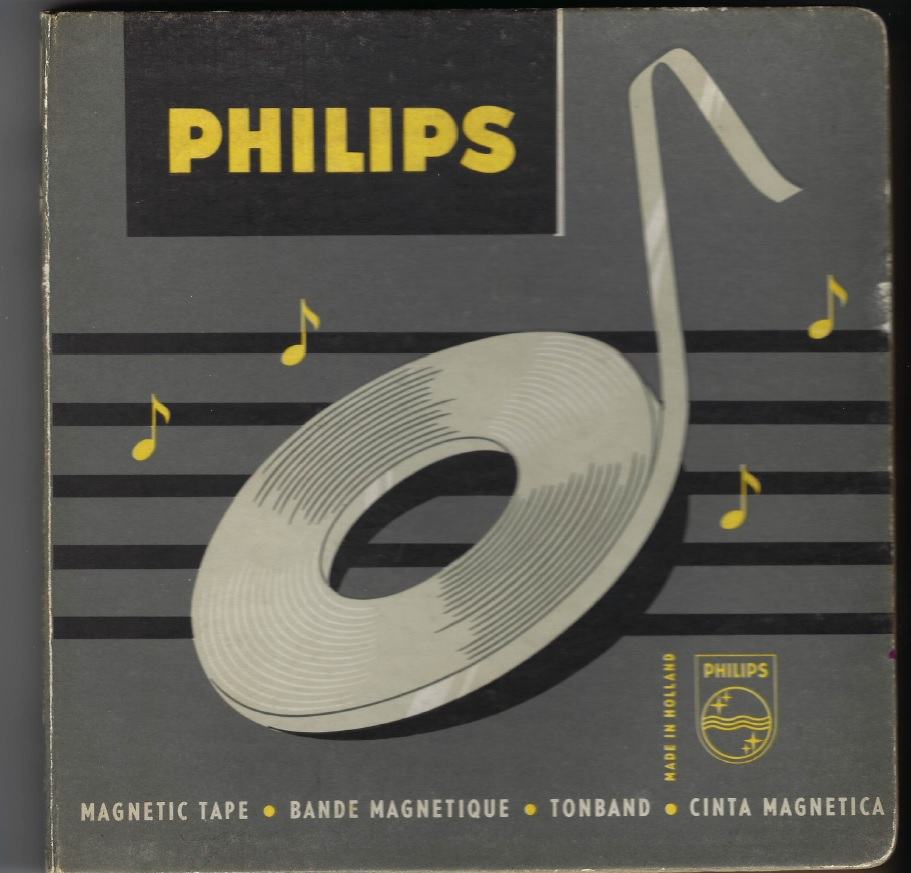 kolut Philips za magnetofon - Open reel to reel tape deck Ø 18cm, 7