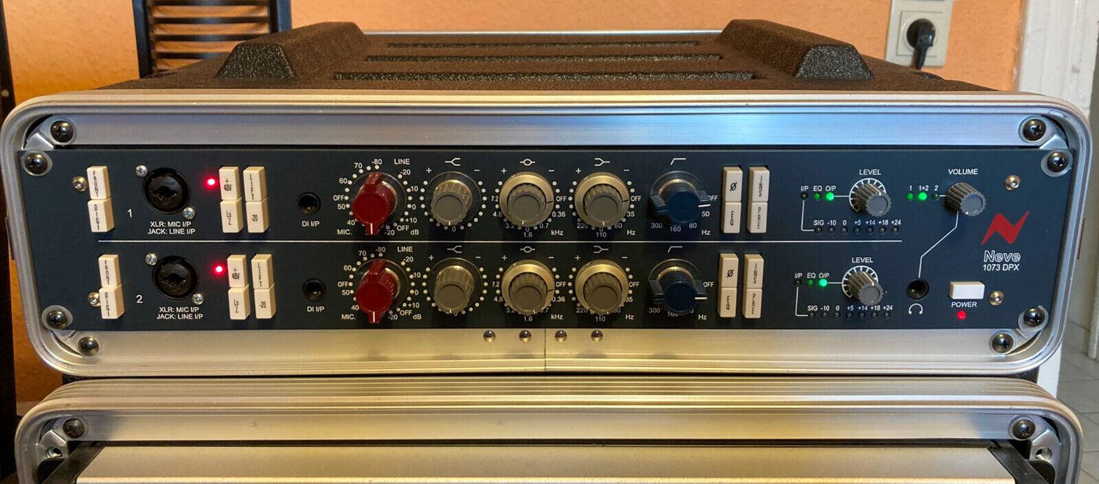 predojačevalnik AMS-Neve 1073 DPX z nameščeno digi