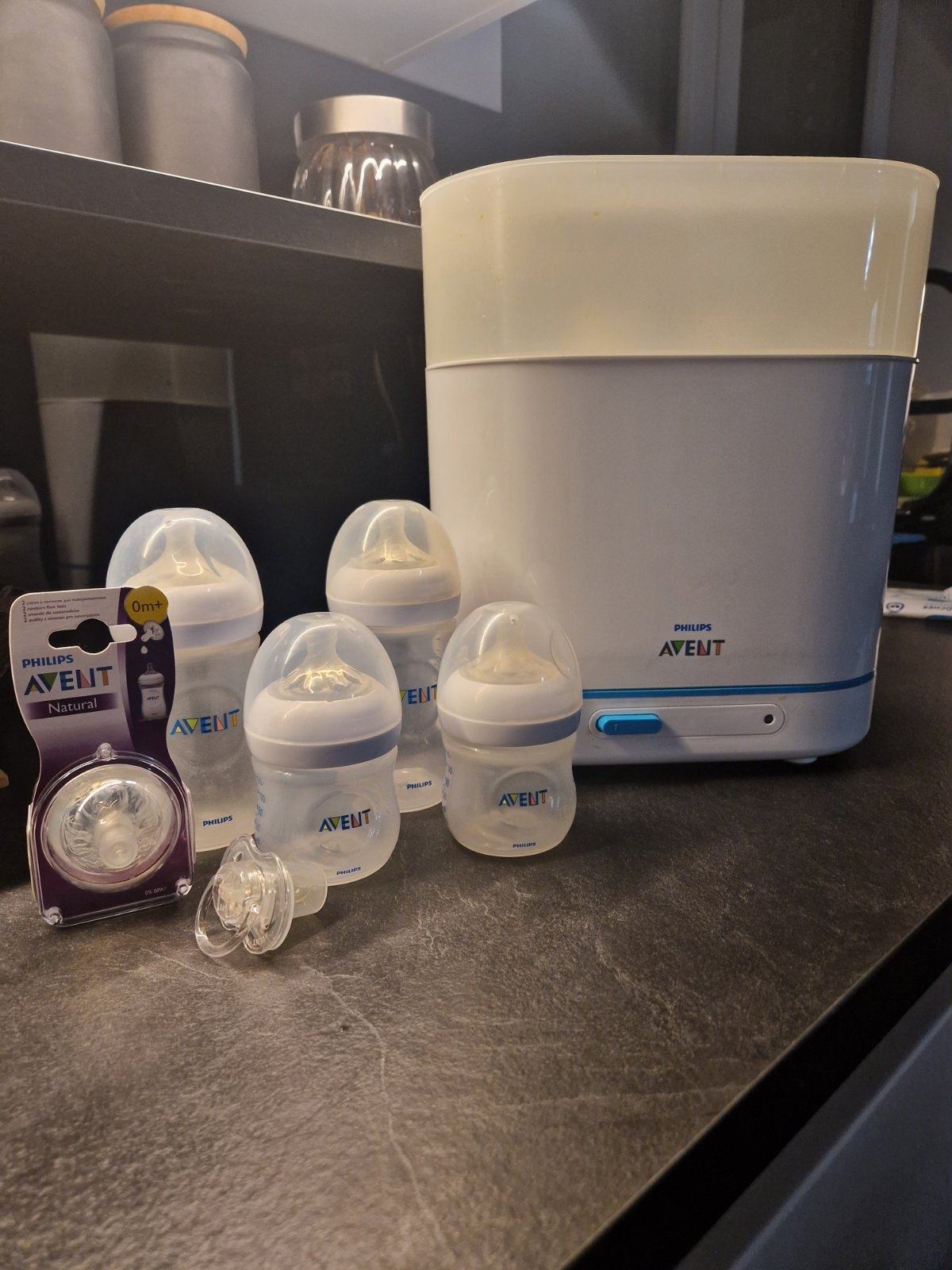 Philips Avent SCD293/00 začetni komplet, ročna črpalka + sterilizator