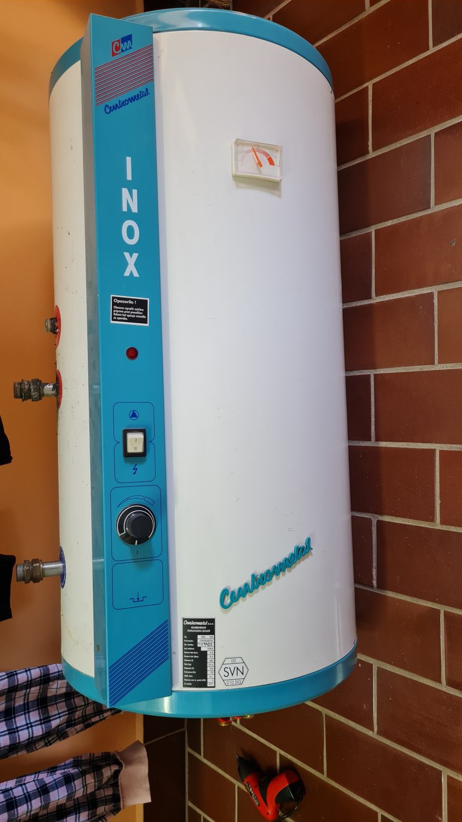 INOX kombinirani bojler Centrometal 100 l