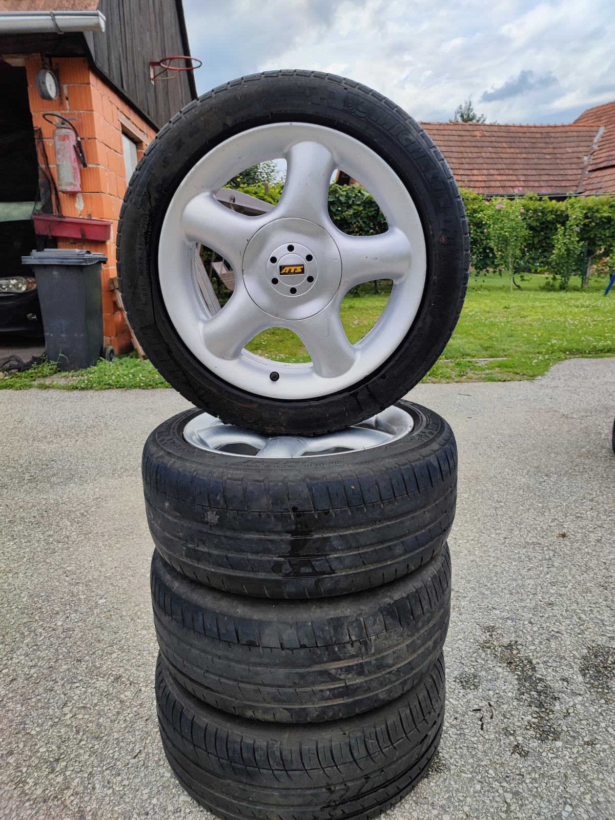 ATS 4x100 15col alufelne