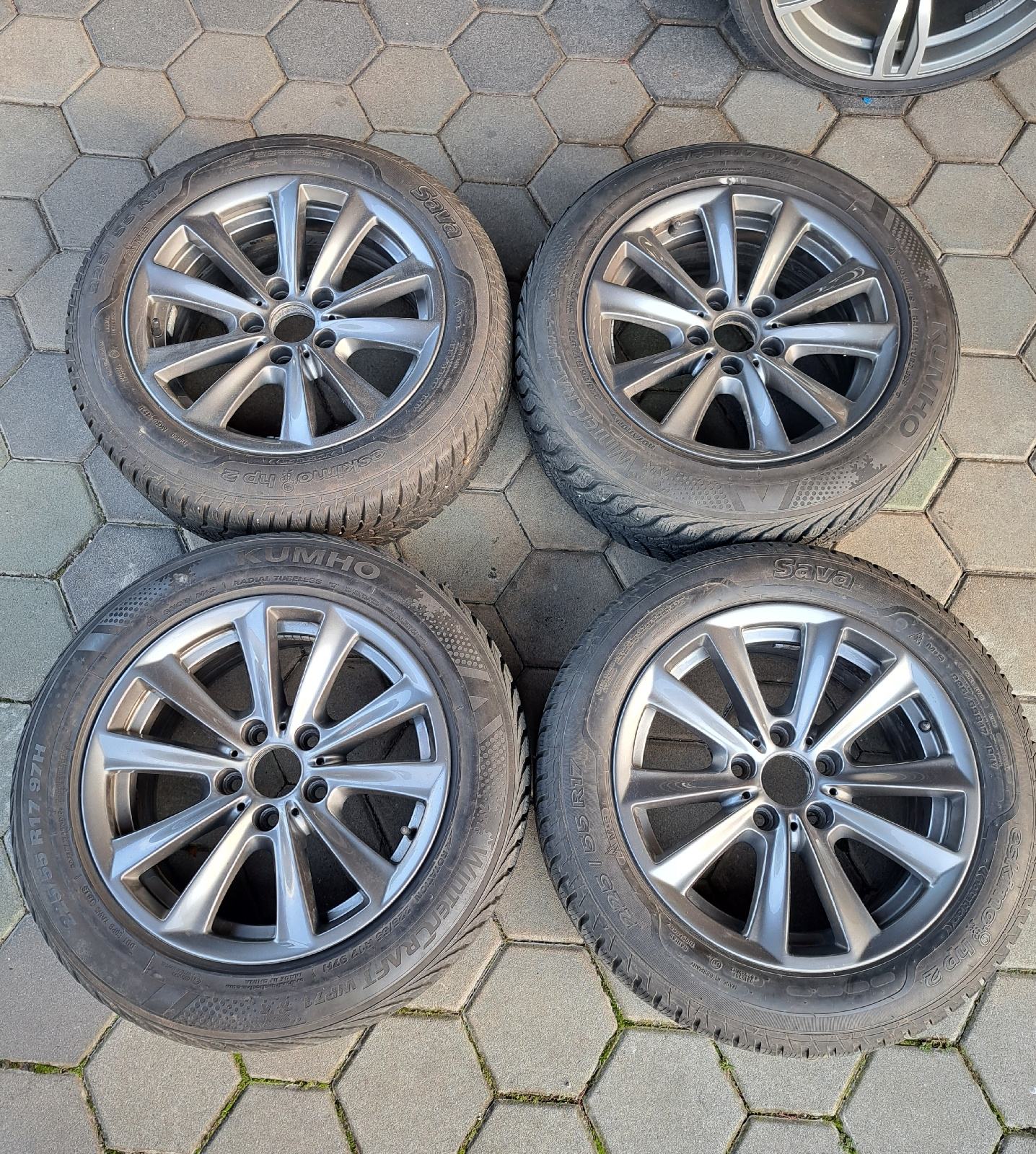 BMW F10 F11 serija 5 Style 236 Platišča, Feltne z Gumami