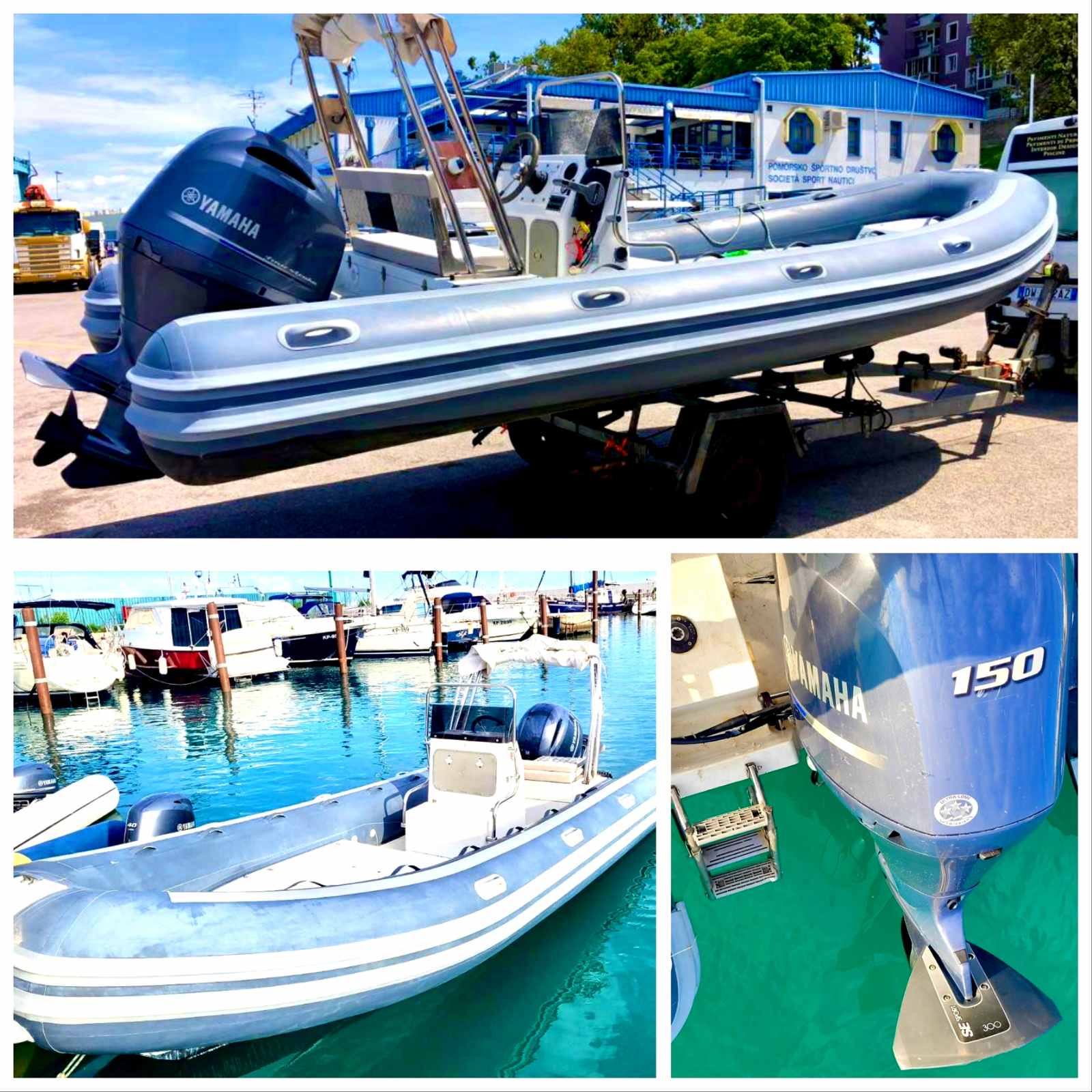 Gumenjak ASSO 61 YAMAHA 150HP