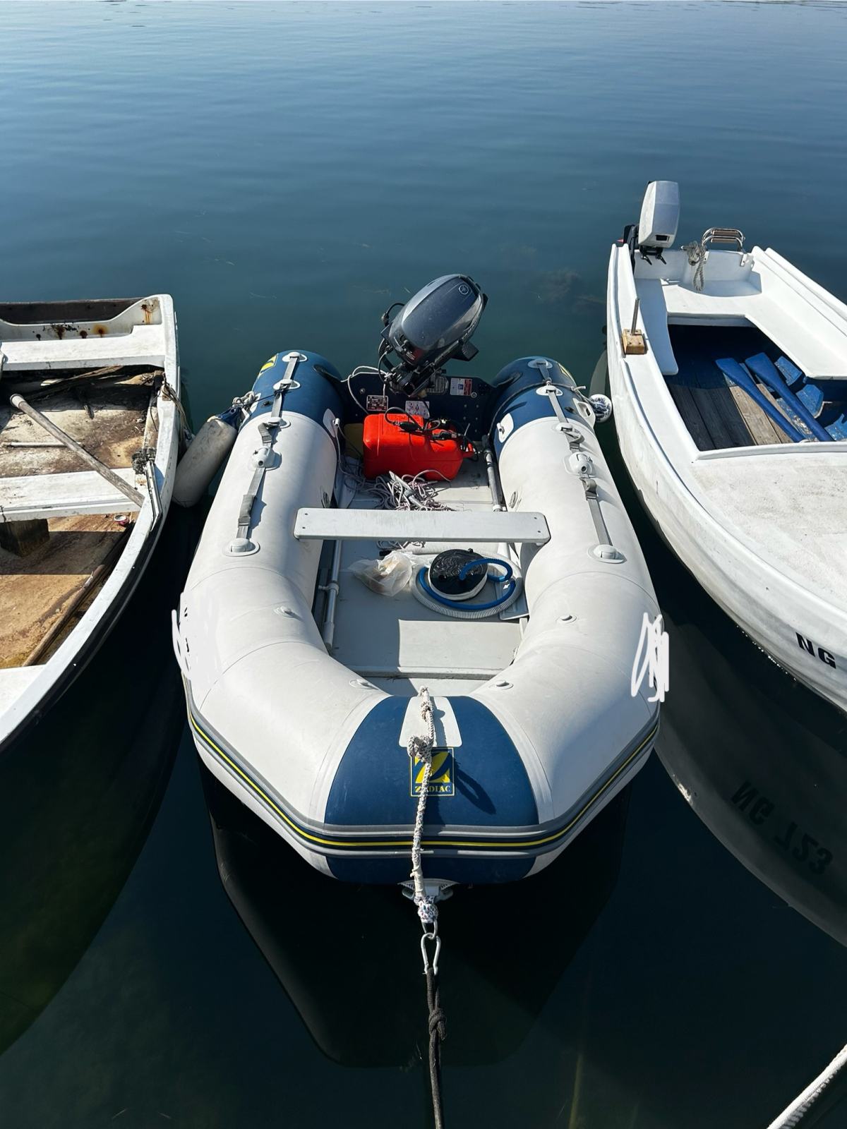 Gumenjak Zodiac international C 340 S in Yamaha F 15 CMH