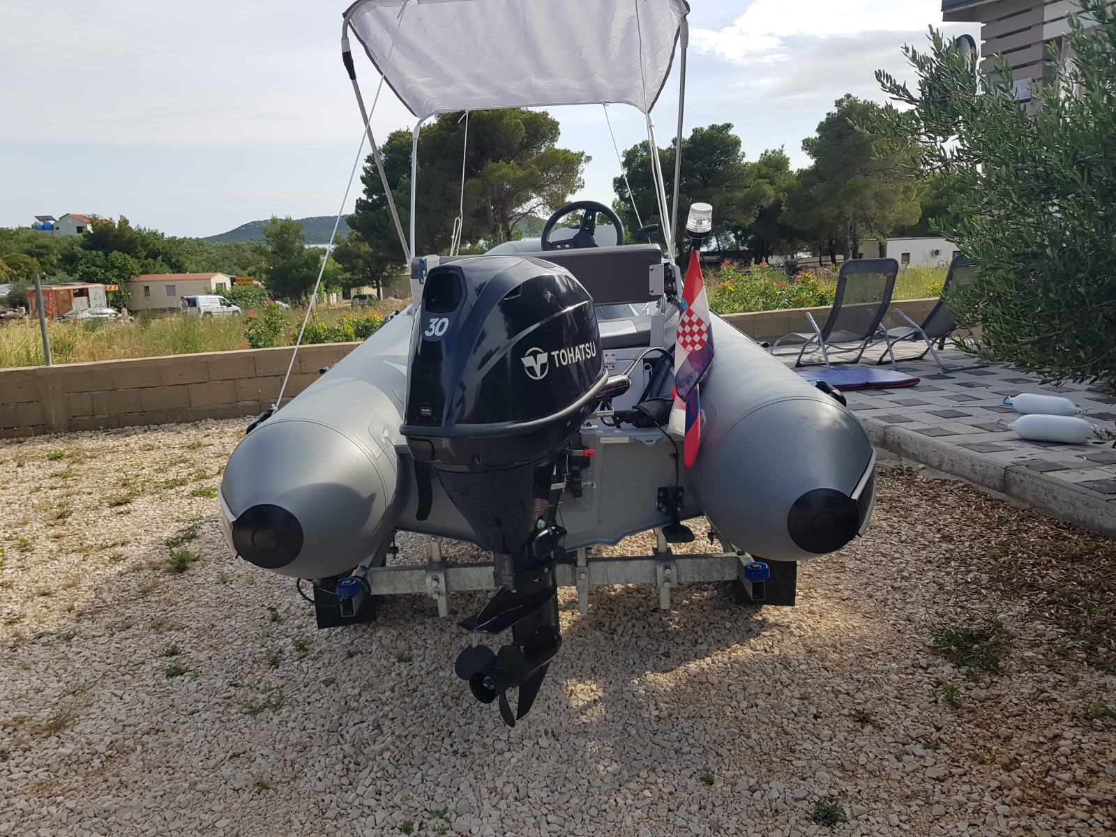 Quicksilver alu rib 420