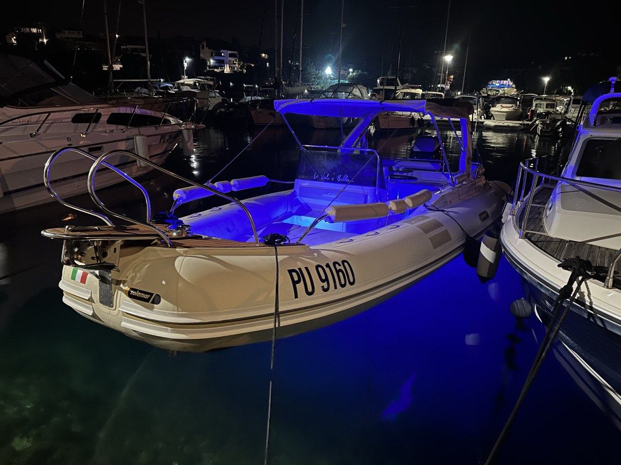 Gumenjak Solemar 25 Offshore 8m max oprema+prikolica (nova)