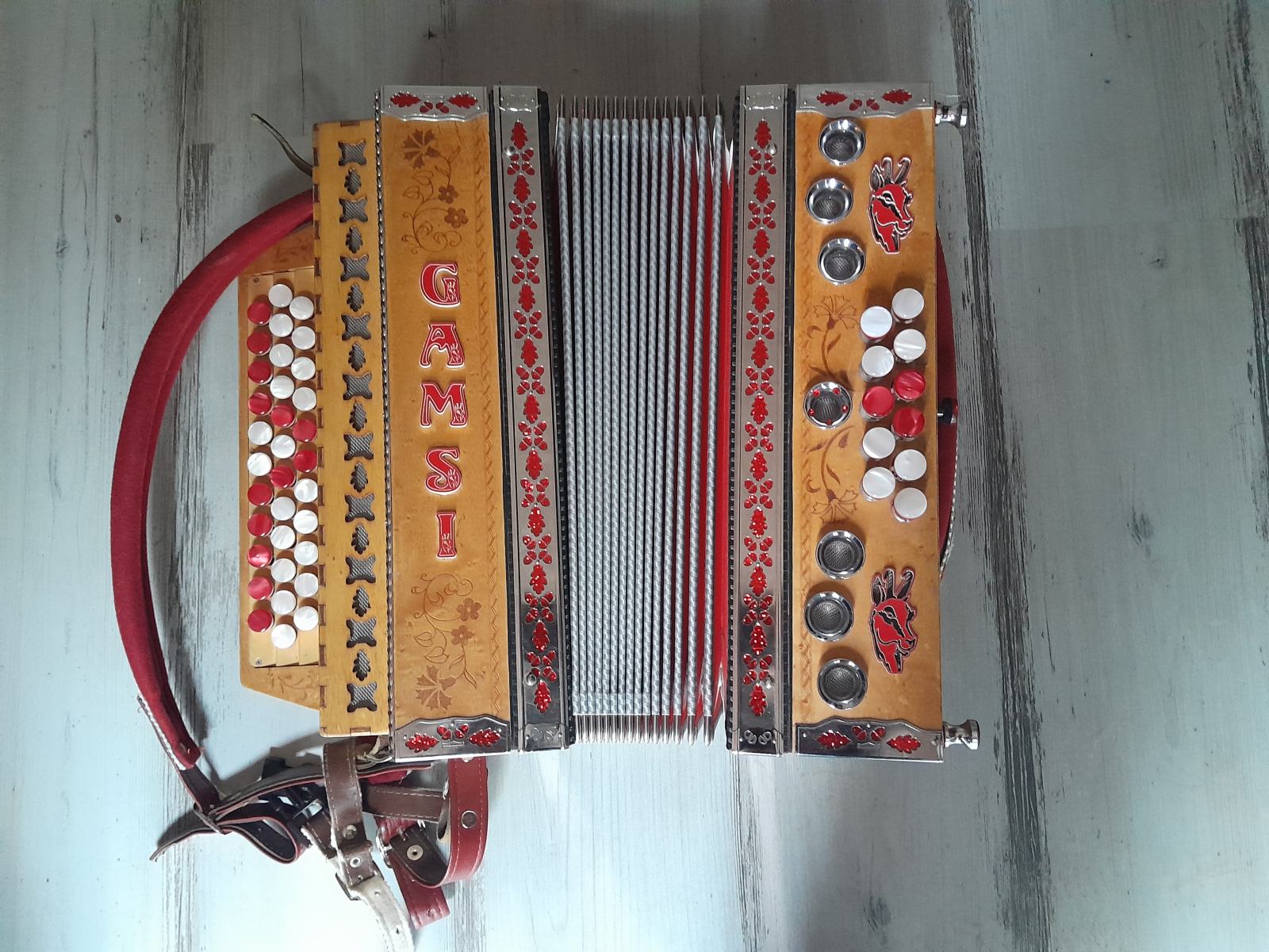 Diatonična harmonika Gamsi