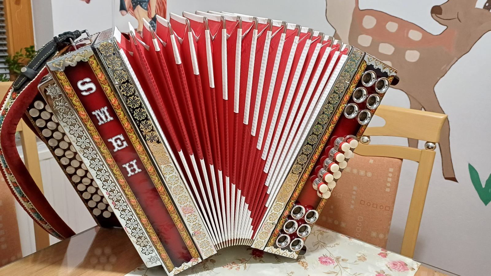 Diatonična harmonika Smeh