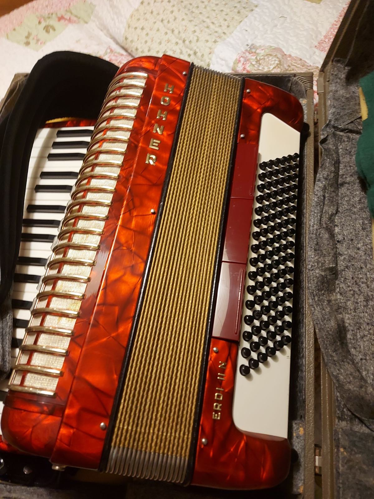 Harmoniki Hohner Verdi II N 96 in Hohner Verdi I, odlično ohranjeni