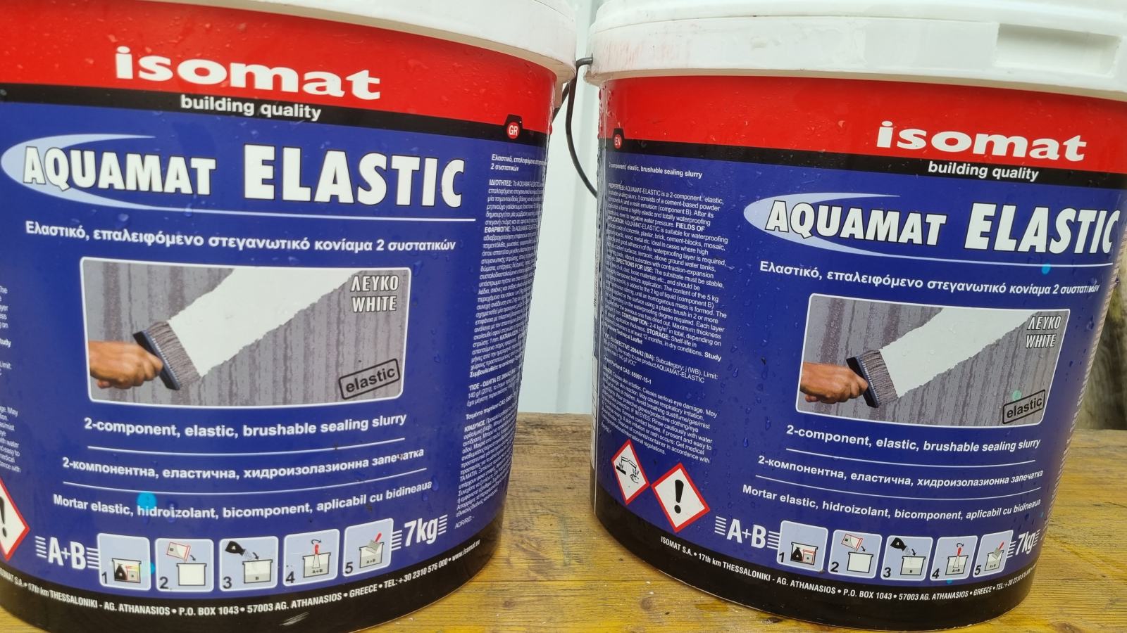Elasticni hidro premaz, aquamat elastic, isomat
