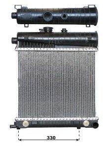 Hladilnik vode 500208-8 - Mercedes-Benz Razred E 95-02