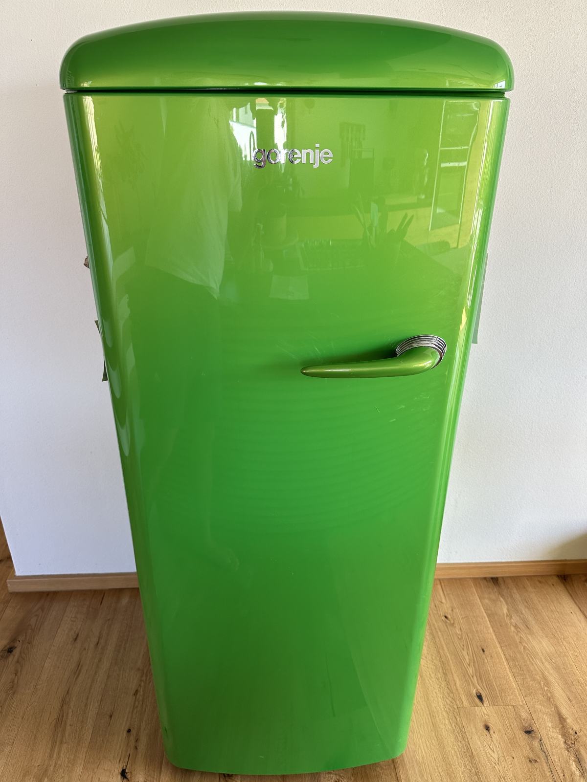 Gorenje retro hladilnik, zelen