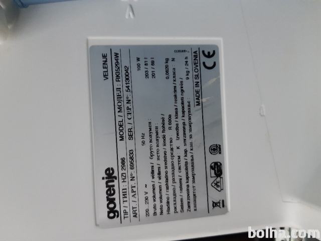 HLADILNIK GORENJE RKI5294W - v okvari