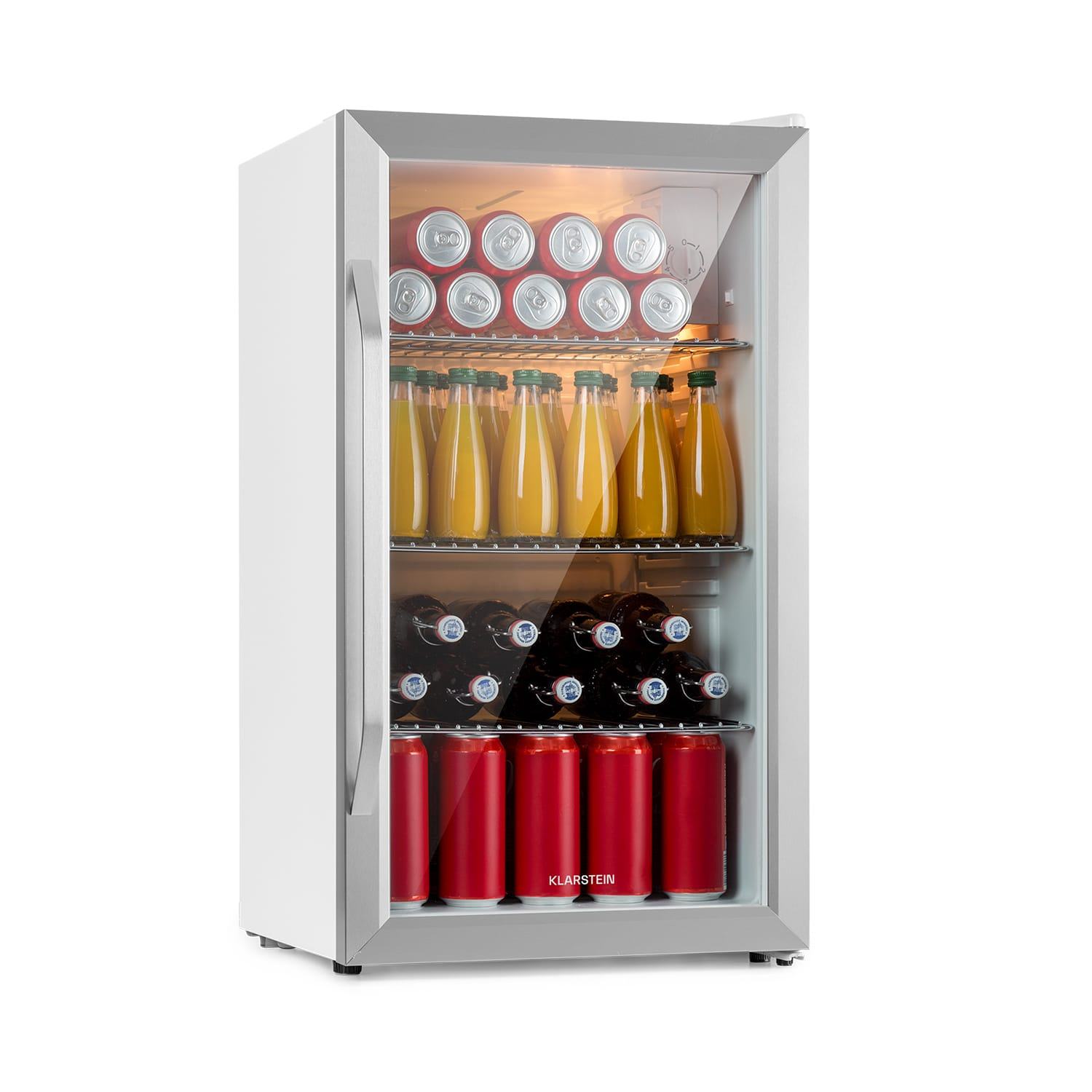Klarstein Beersafe XXL Crystal White hladilnik 80 litrov, Crystal Whit