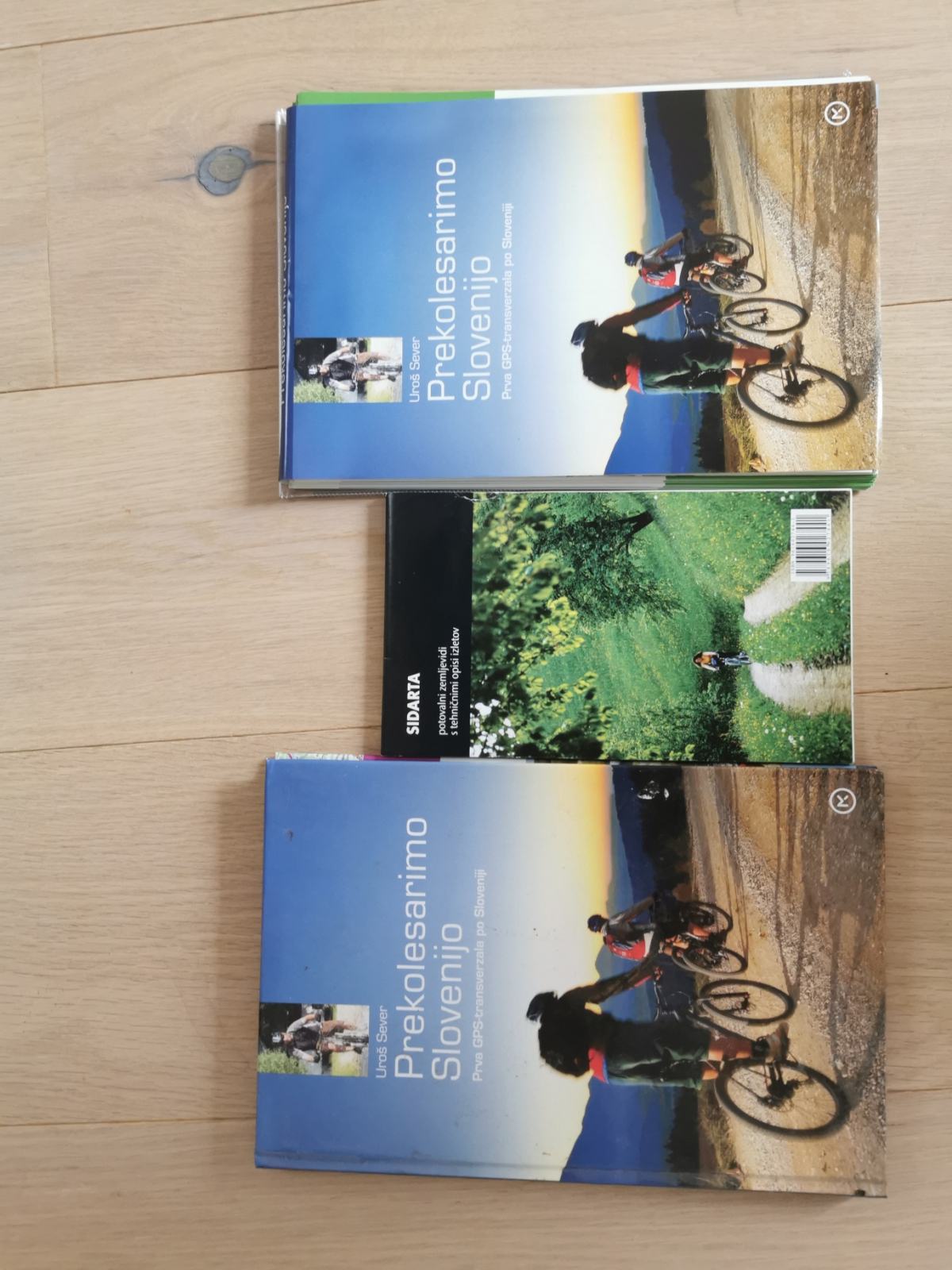 Kolesarski izleti v SLO oz. Lj z okolico (knjigi, zemljevidi, opisi)