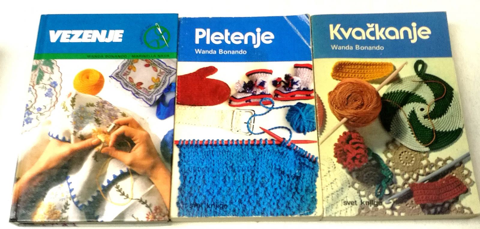 KVAČKANJE, PLETENJE, VEZENJE – Wanda Bonando