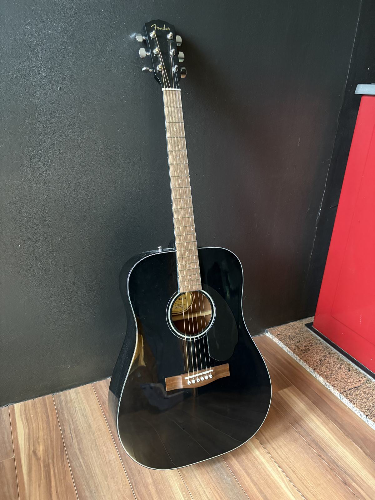 Akustična kitara Fender cd-60s black edition
