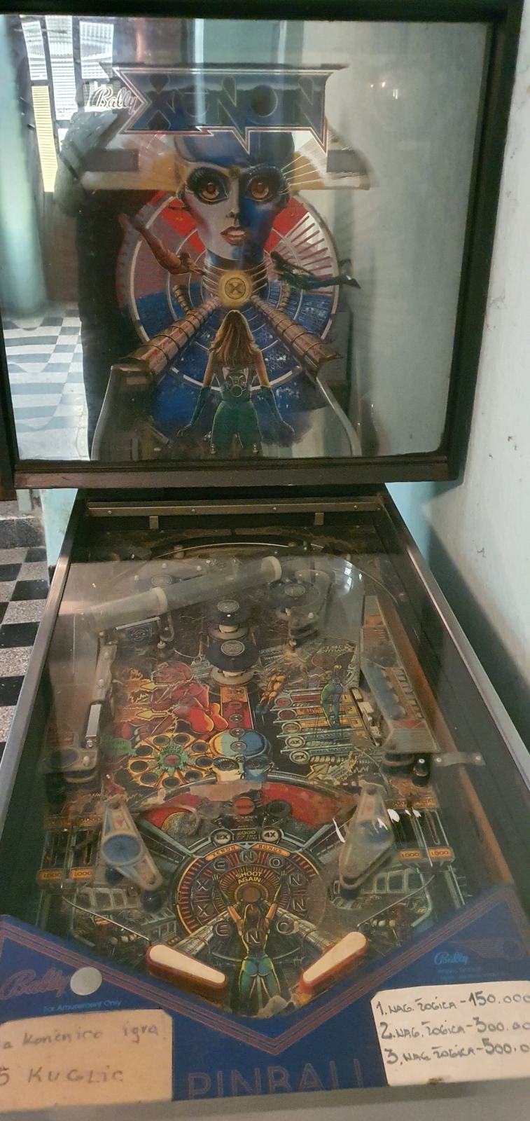 Bally Xenon Pinball Fliper