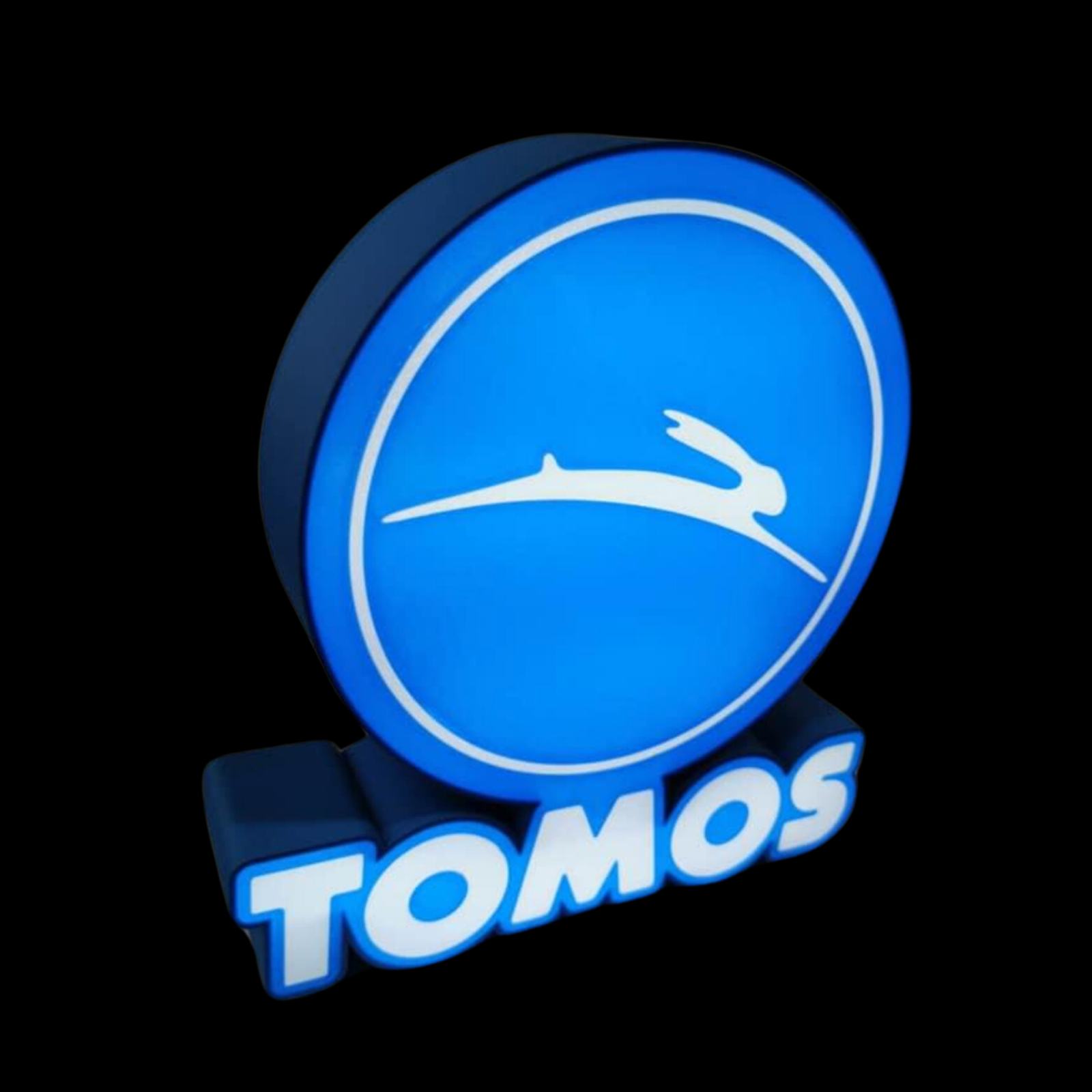 LED osvetljen znak TOMOS