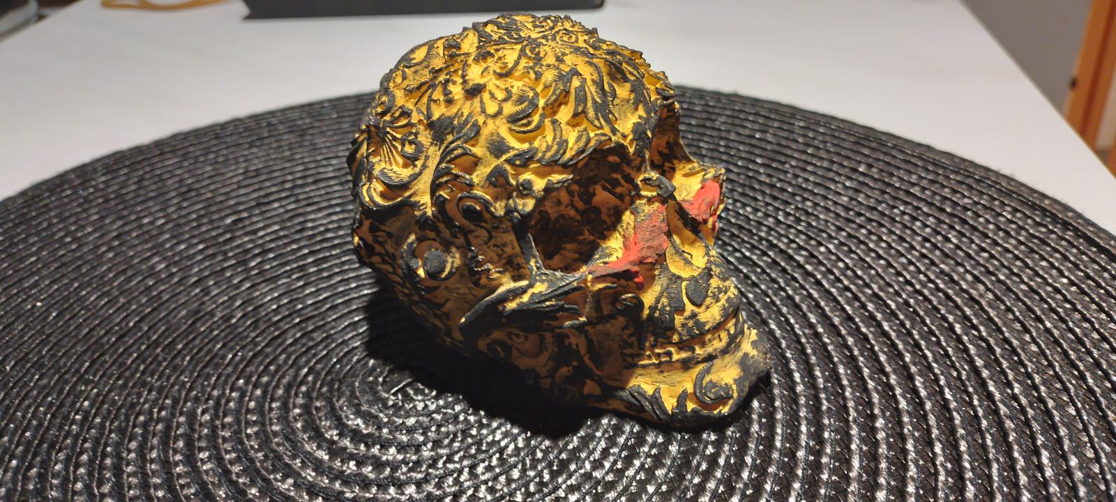 Okrasna lobanja (3d print)