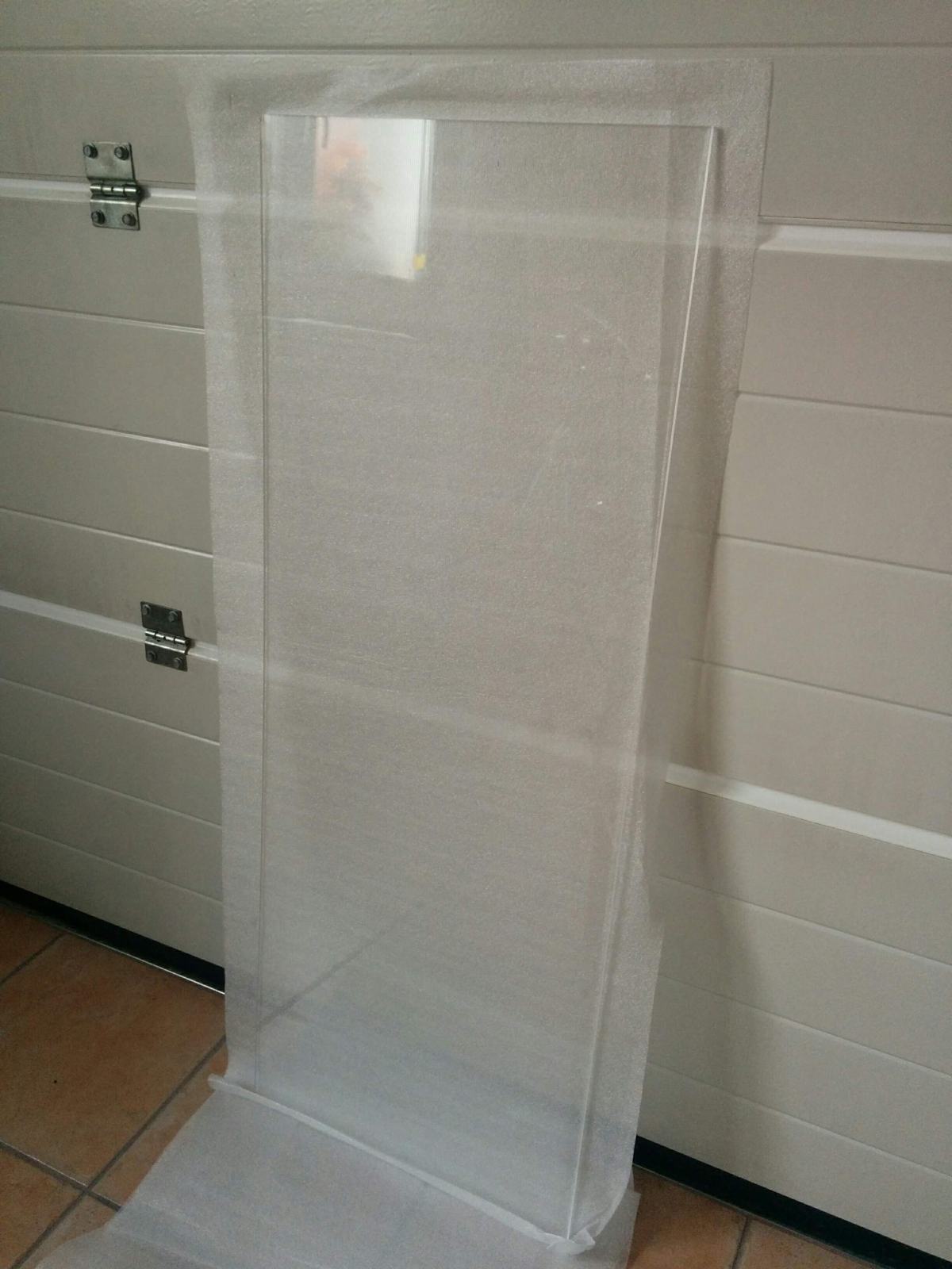 Pleksi steklo 27.5cm x 81cm x 6.2mm(več kosov)