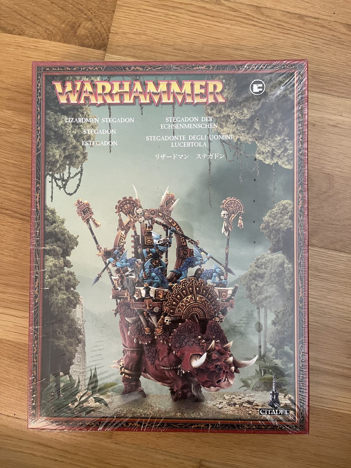 Warhammer lizardmen stegadon