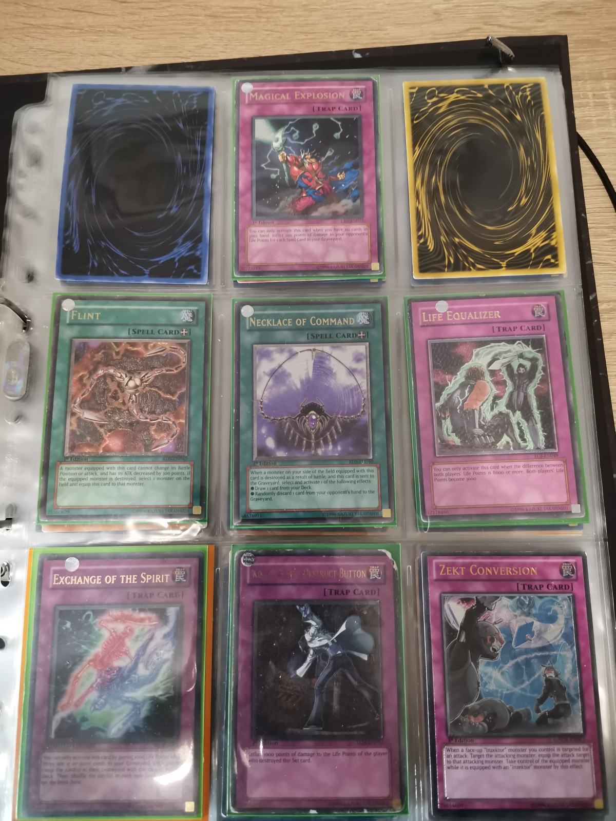Yugioh karte, cel album