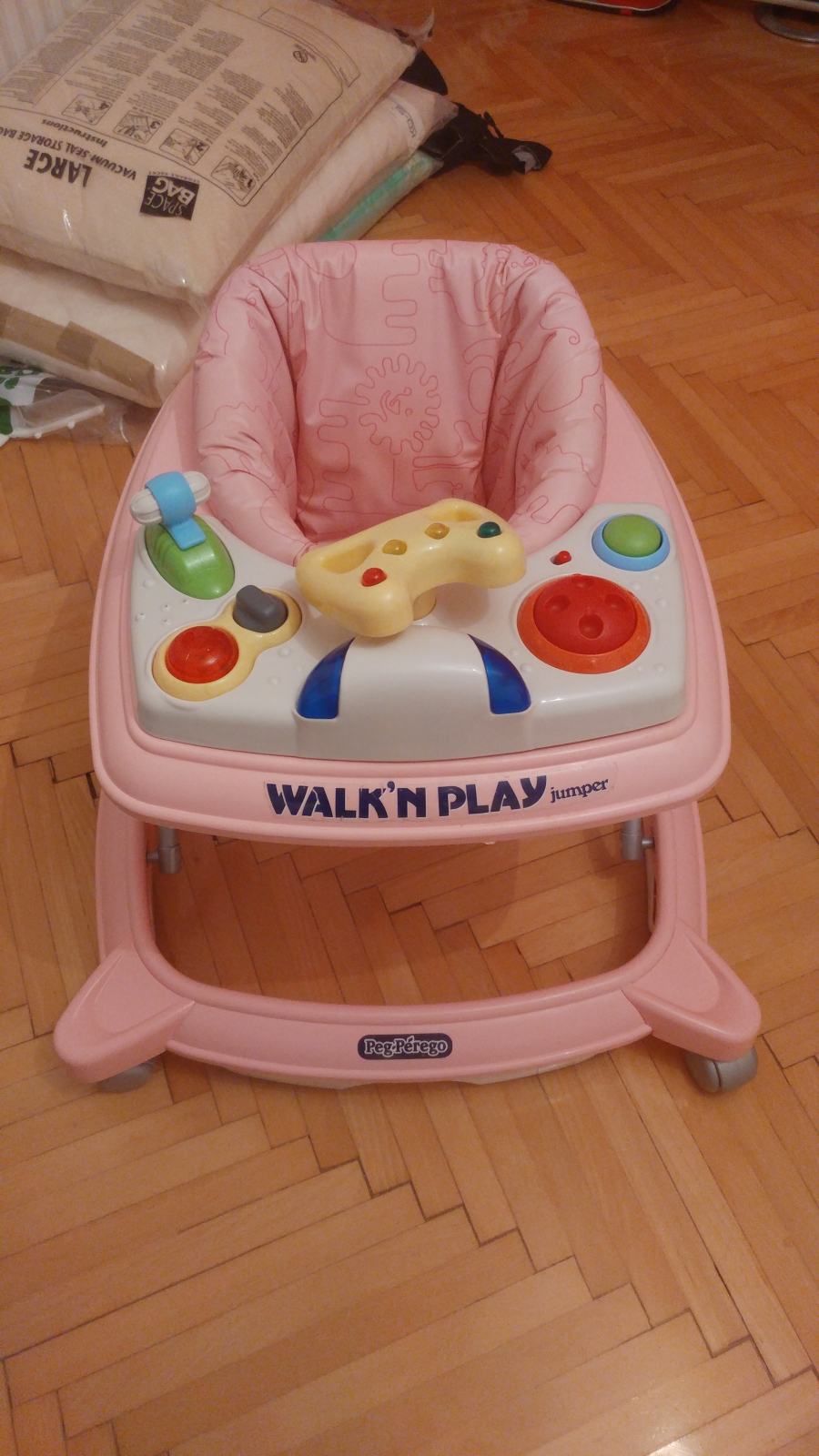 Peg Perego hojica WalkPlay Jumper Theo Giallo