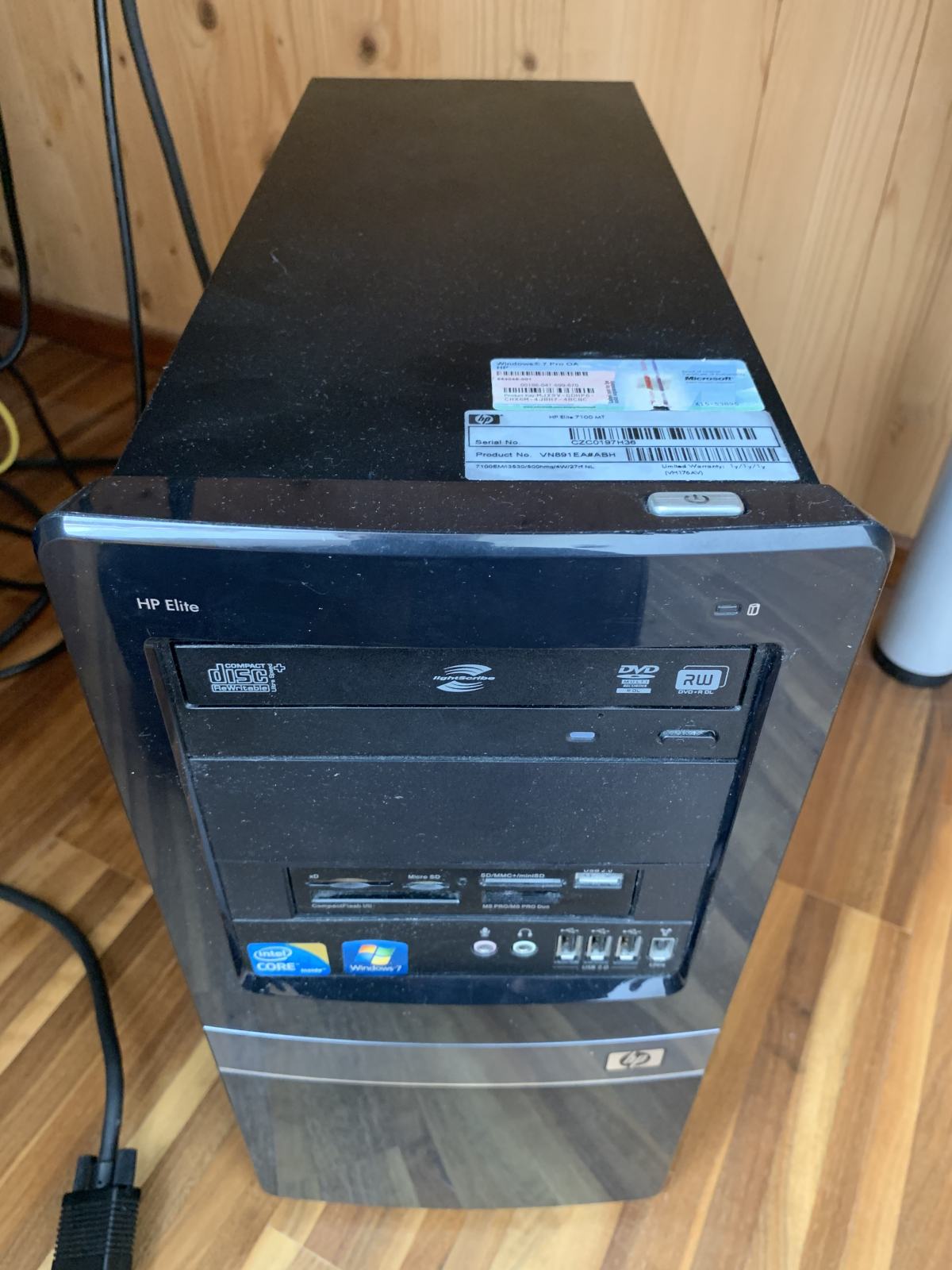 HP Elite 7100 i7 proc. mini tower