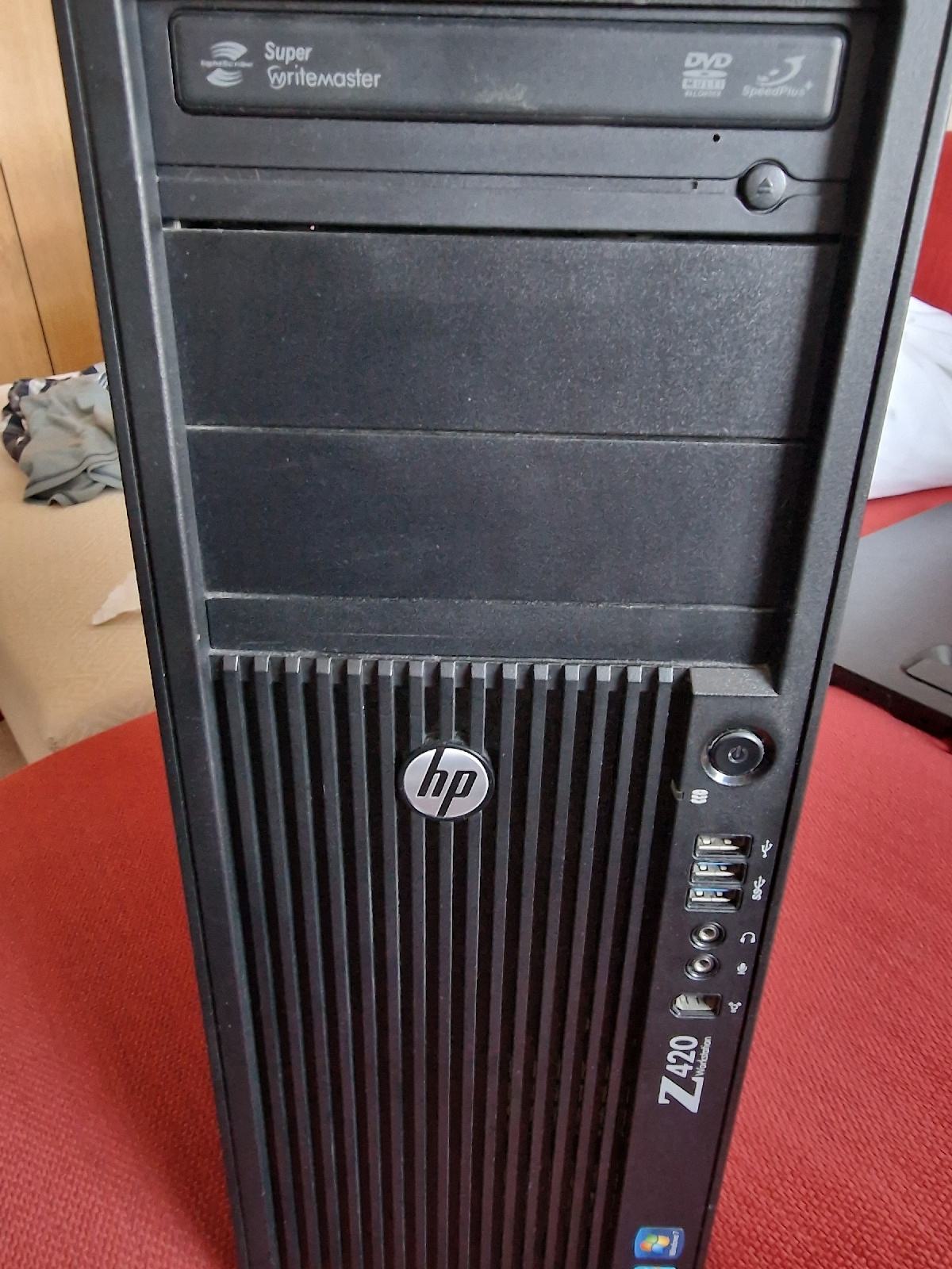 HP Z420 Xeon E5-1620, 32GB RAM, SSD 256GB, Win 10 Pro