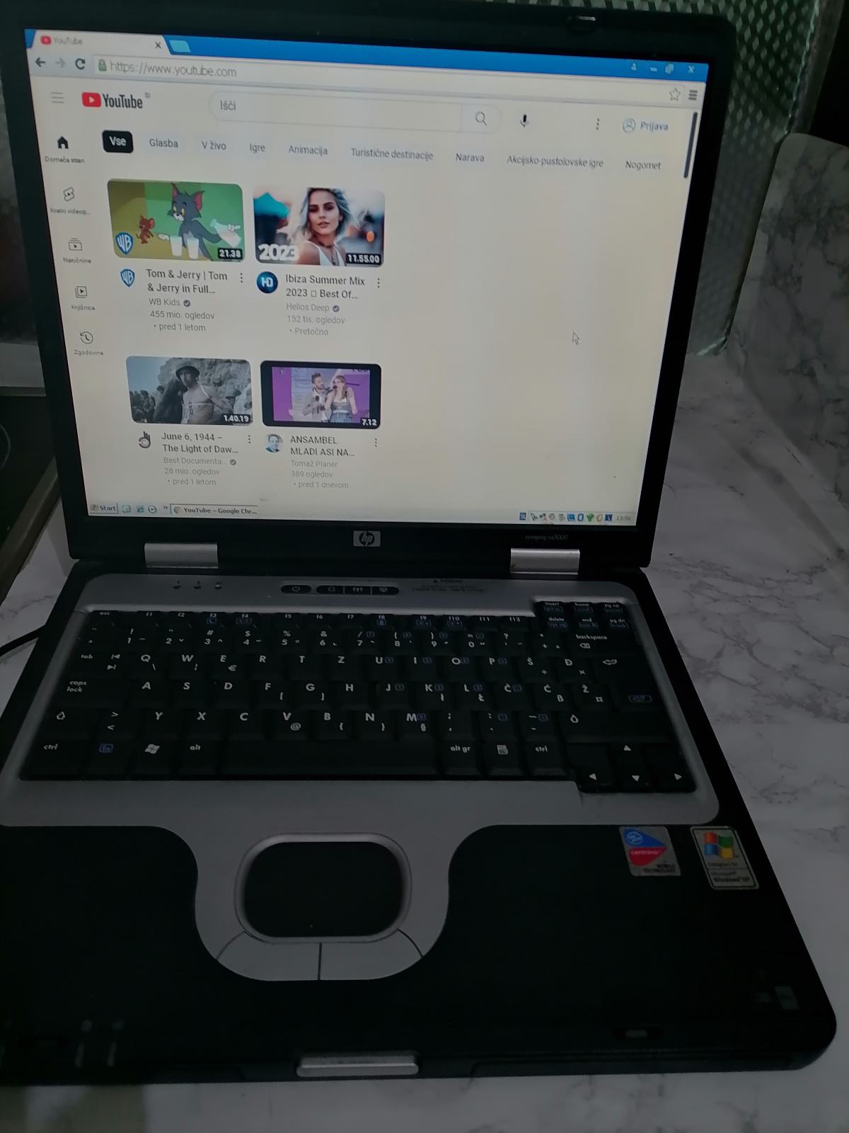 Prenosnik hp comoaq nx5000