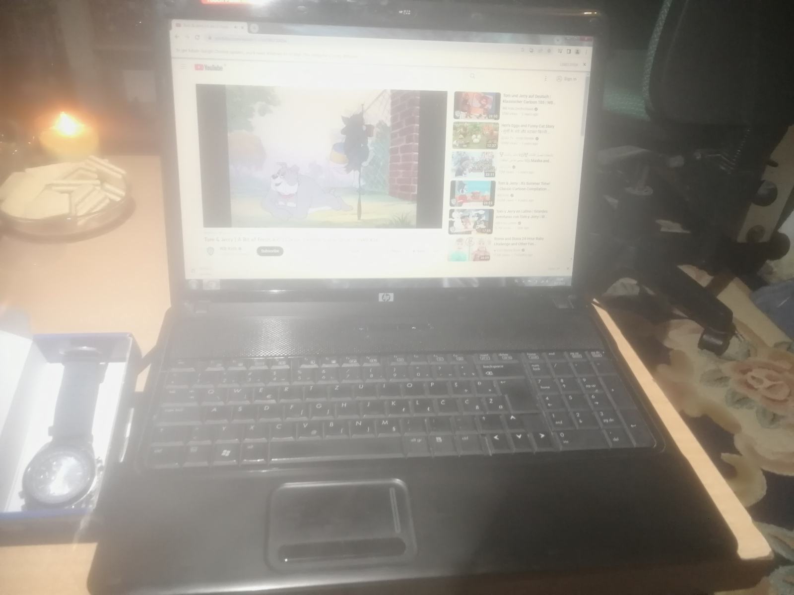 Prenosnik hp compaq 6830s i rocno uro