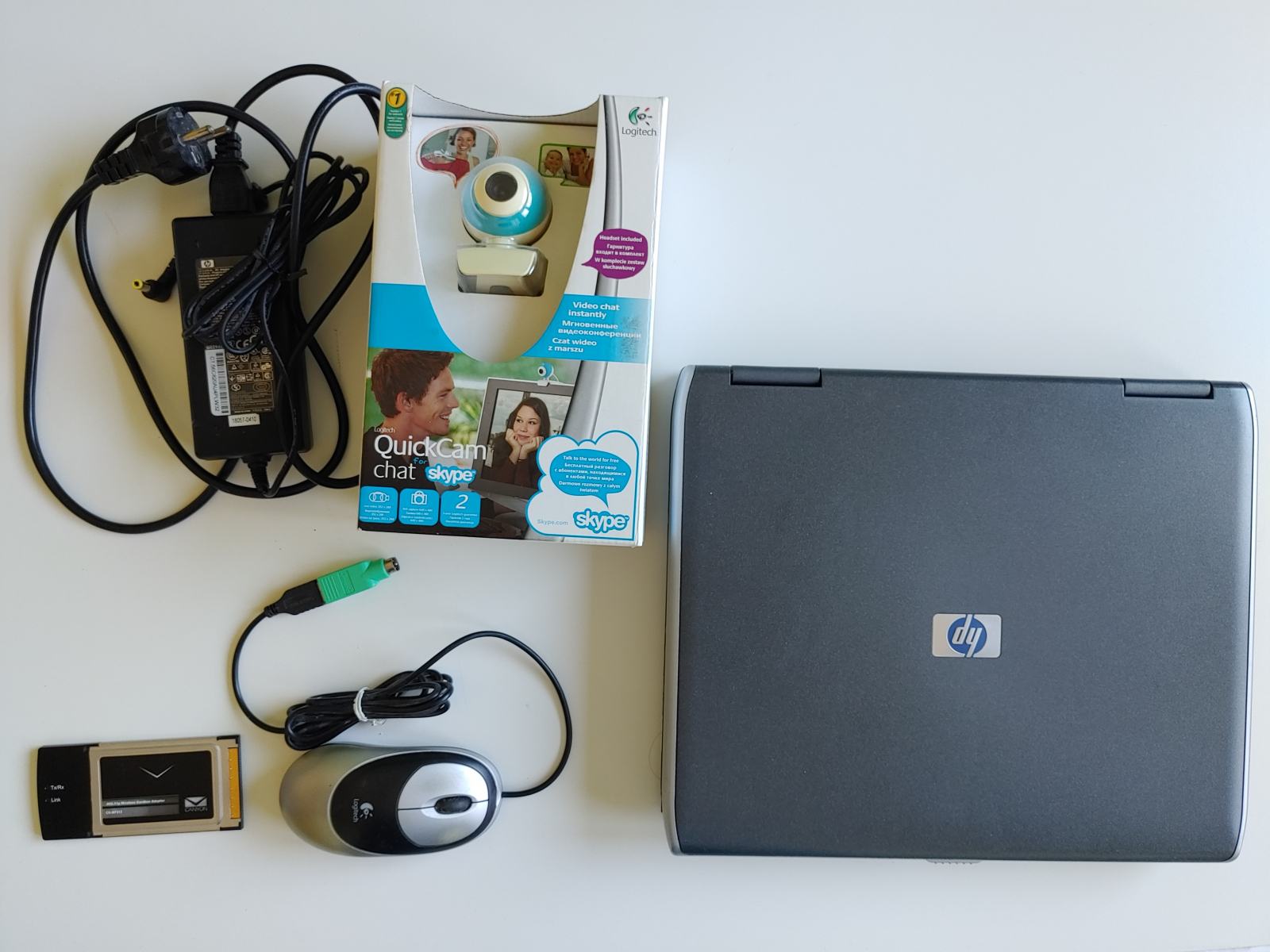 Prenosnik HP nx9005 + kamera
