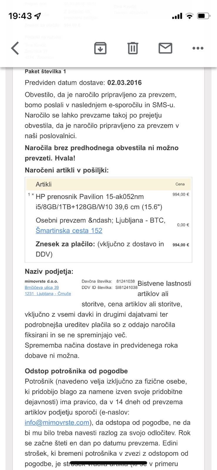 Prenosnik