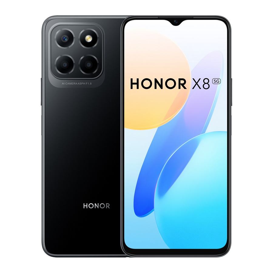 Honor X8 5G 128GB/6GB Dual SIM Midnight Black