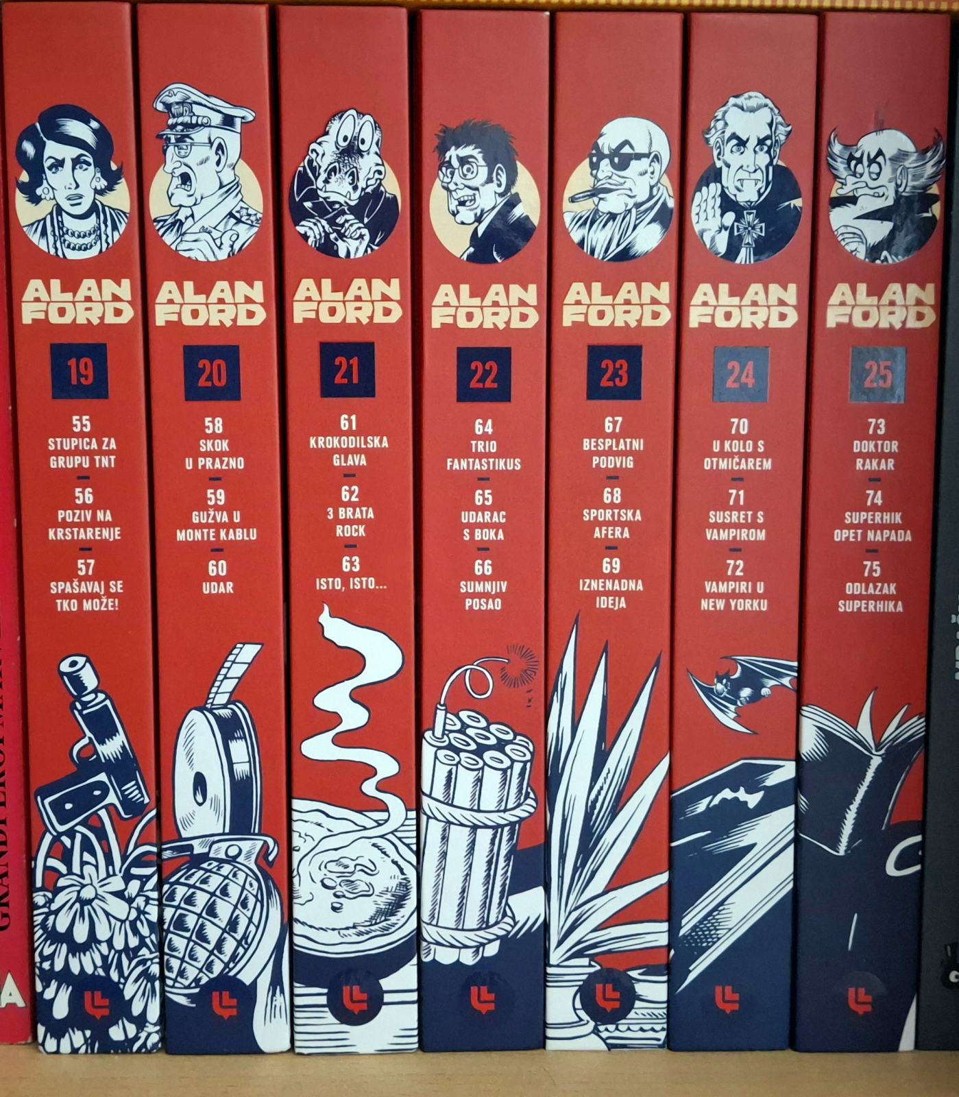 Alan Ford (knjige 1-25, Libellus)