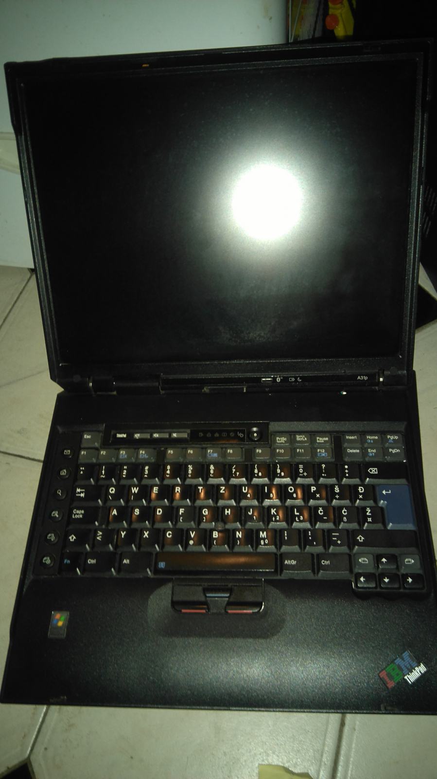 Ibm laptop vintage a31p