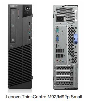 Lenovo M92p SFF – i5-3470, 8GB, 128GB+500GB, Win10 Pro PC