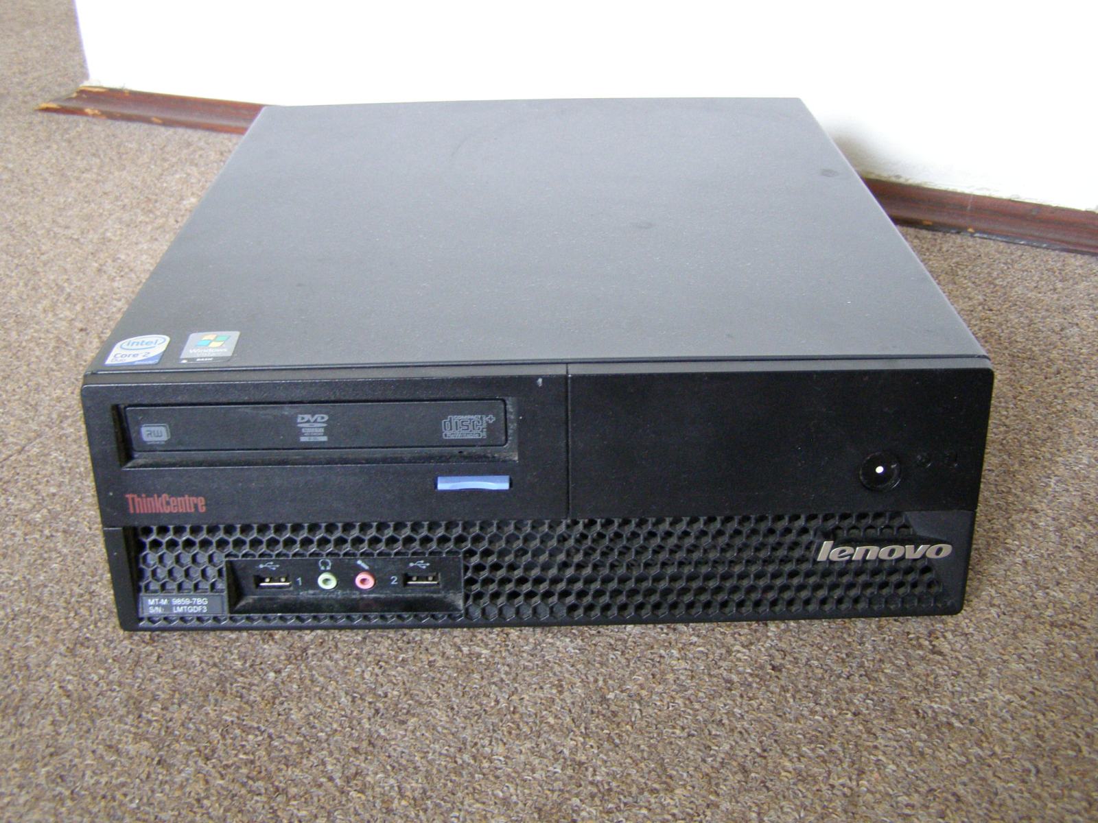 Lenovo Thinkcenter Core 2 duo E4600 / 4GB ram / 250GB HDD